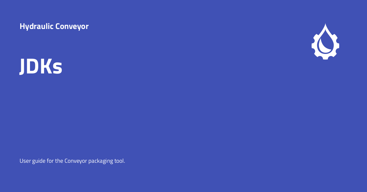 JDKs - Hydraulic Conveyor