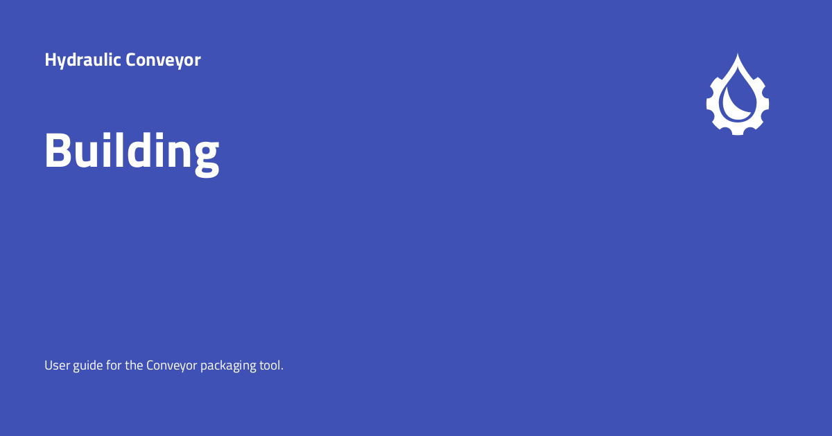 Building - Hydraulic Conveyor