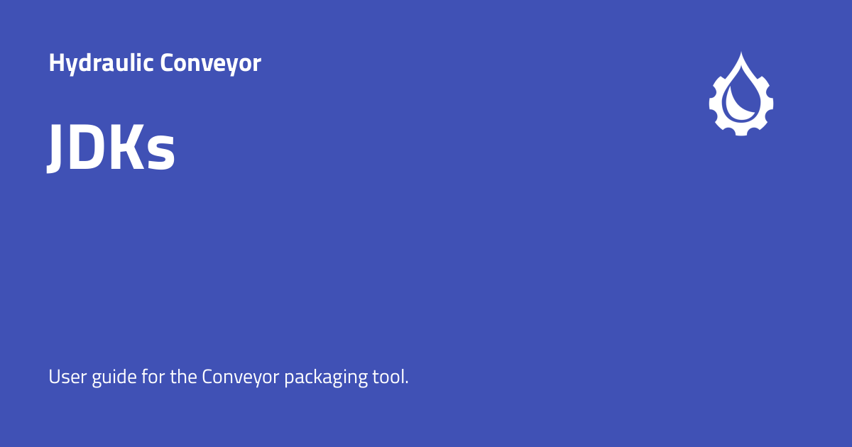 JDKs - Hydraulic Conveyor