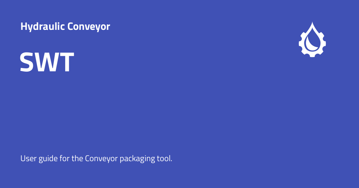 SWT - Hydraulic Conveyor