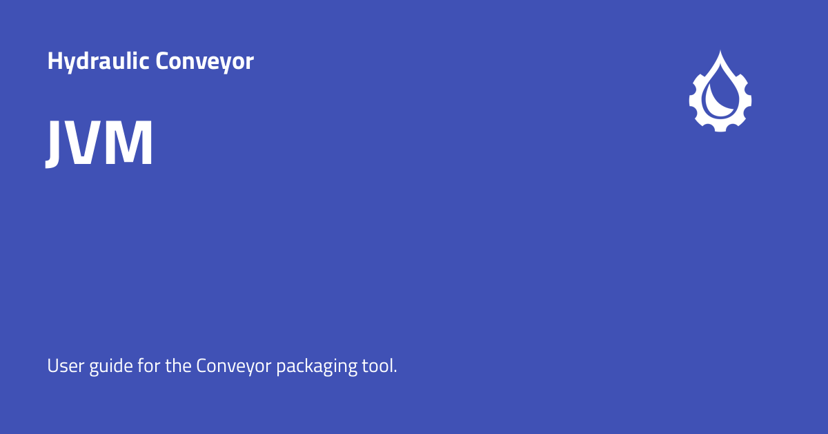 JVM - Hydraulic Conveyor